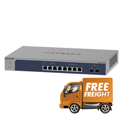 8 Port Netgear MS510TXM-100AJS 10 Gigabit Smart Managed Network Switch | CA