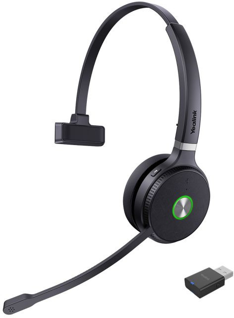 Yealink WH62-Mono-UC DECT Wireless Mono Headset | Computer Alliance