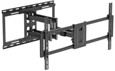 43"-100" Brateck Heavy-Duty Full-Motion TV Wall Mount with Lateral ...