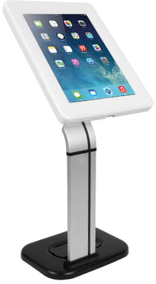 9.7"-10.1" Brateck Anti-theft Countertop Tablet Kiosk Stand with Steel ...
