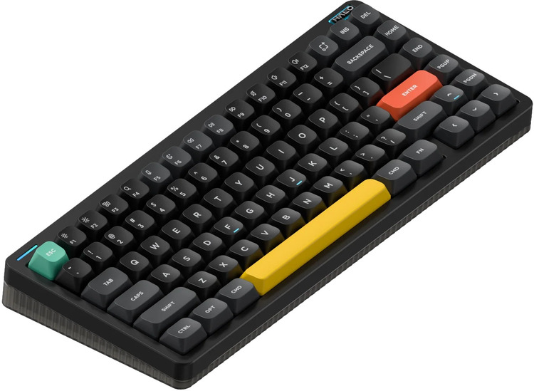 NuPhy Halo75 V2 QMK/VIA RGB Wireless Tactile Lemon Switch Gaming ...