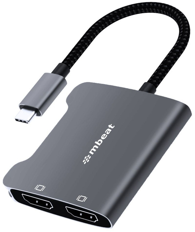 mbeat ToughLink USB-C to Dual HDMI Adapter | Computer Alliance