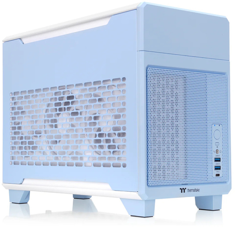 Thermaltake TR100 SFF Mini ITX Case Hydrangea Blue Edition | CA