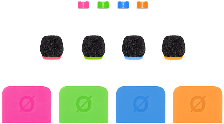 RODE COLORS 3 ID Tags for Wireless Range & Lavalier II | CA