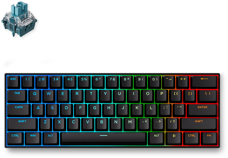 MCHOSE Ace 60 HE Magnetic Switch Gaming Keyboard Black | Computer Alliance