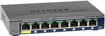 8 Port Gigabit Netgear GS108T-V2 Network Switch | Computer Alliance