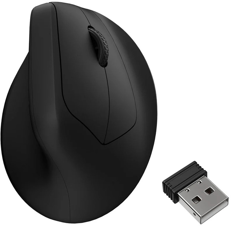 Keychron M5 Wireless Ergonomic Mouse Black | Computer Alliance
