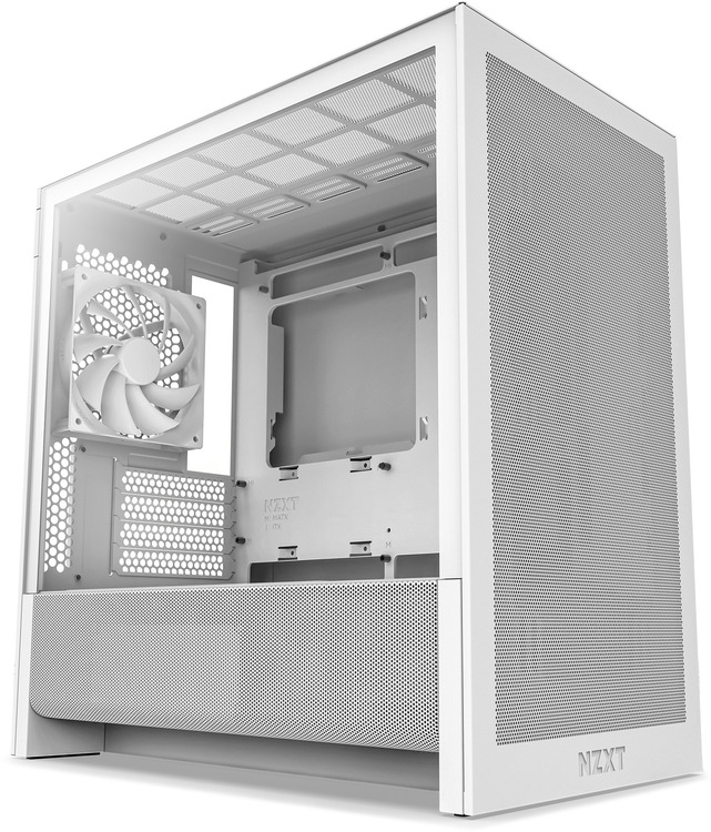 NZXT H3 Flow Micro-ATX Case White | Computer Alliance