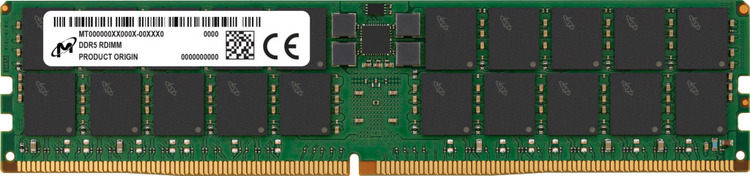 64GB DDR5 Micron 5600MT/s C46 ECC RDIMM Memory | Computer Alliance
