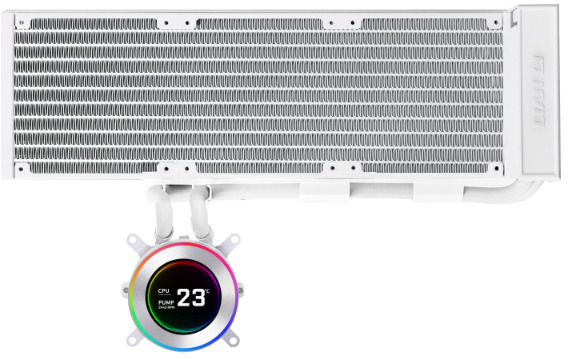 Lian Li Hydroshift II LCD-C 360N Liquid Cooler Radiator with LCD ...