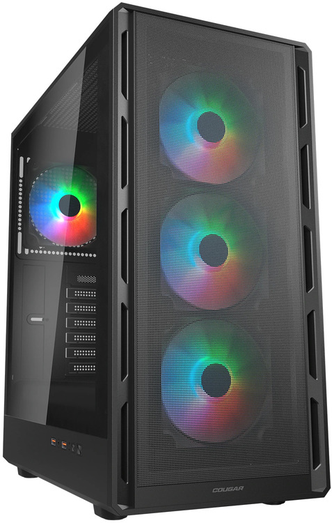 Cougar ATX Airface Pure RGB Mid-Tower Case Black | Computer Alliance