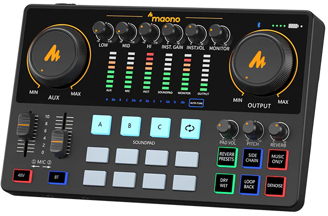 Maono MAONOCASTER AME2 Audio Interface & Podcast Equipment | CA