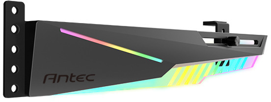 Antec Dagger RGB Graphics Card Holder Black | Computer Alliance