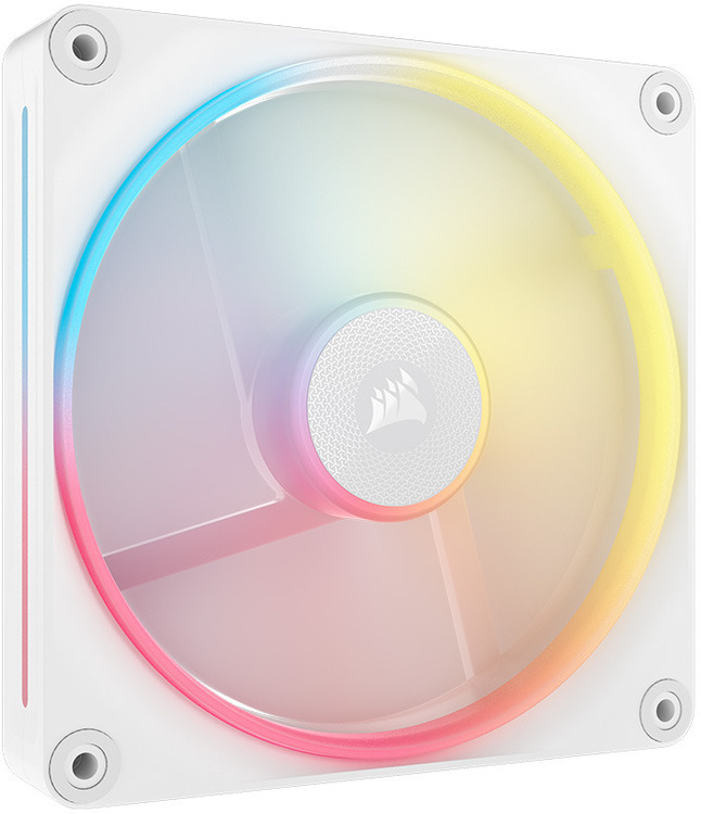 140mm Corsair iCUE LINK LX140-R RGB Reverse Case Fan White | CA