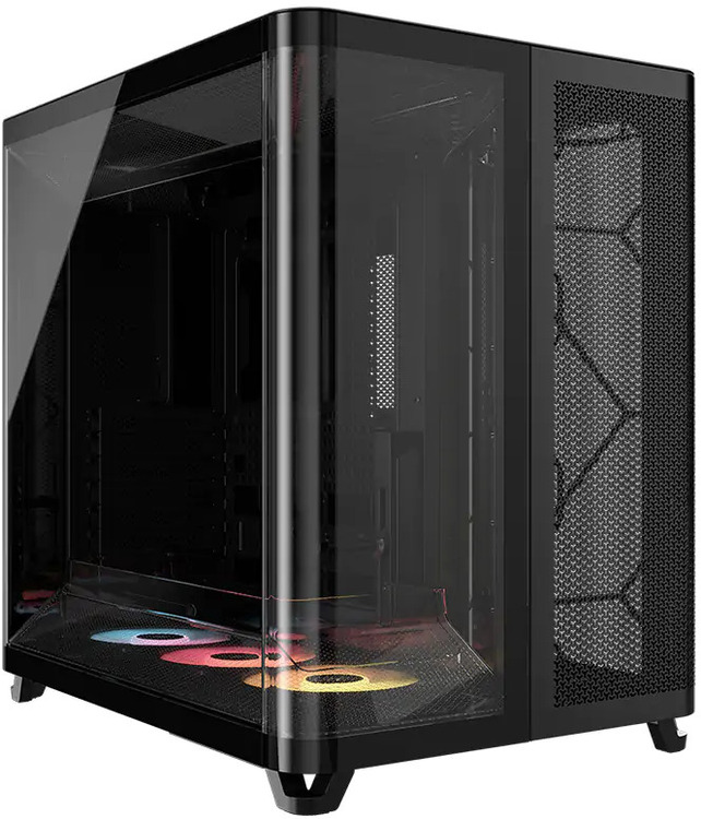 Corsair AIR 5400 RS-R ARGB Mid-Tower Triple-Chamber Case Black | CA