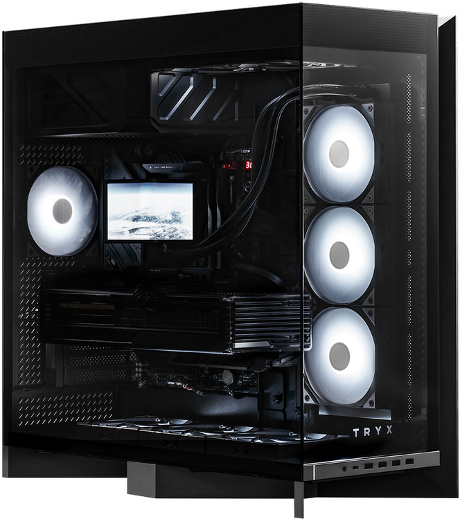 TRYX LUCA L70 Mid Tower E-ATX Case Black | Computer Alliance