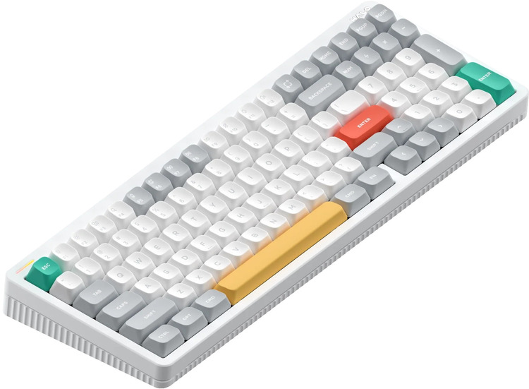 NuPhy Halo96 V2 IO Series RGB Wireless Linear-Blush Mechanical Keyboard ...