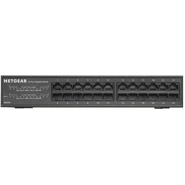 24 Port Netgear GS324-100AUS Gigabit Network Unmanaged Switch | CA