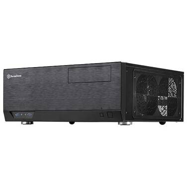 SilverStone ATX Grandia GD09 HTPC Case Black | Computer Alliance