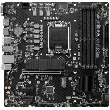 MSI S1700 MicroATX PRO B760M-P DDR4 Motherboard | Computer Alliance