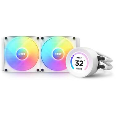 NZXT Kraken Elite 240mm RGB White AIO Liquid CPU Cooler RL-KR24E-W1 | CA