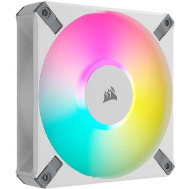 120mm Corsair AF120 RGB ELITE PWM White Case Fan CO-9050157-WW | CA
