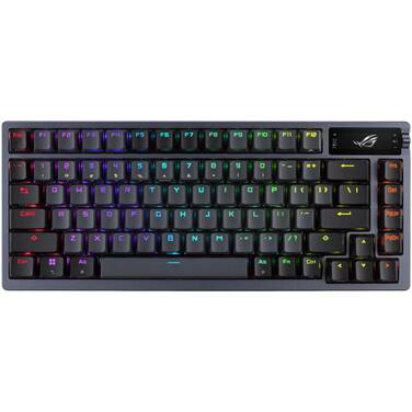 ASUS ROG Azoth RGB NX Clicky-Storm Mechanical Wireless Gaming Keyboard ...