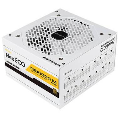 1000 Watt Antec NE1000G M ATX3.0 White Modular 80 Plus Gold Power ...