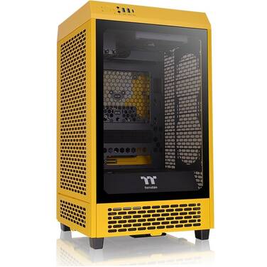 Thermaltake Micro-ATX The Tower 200 TG Bumblebee Case | Computer Alliance
