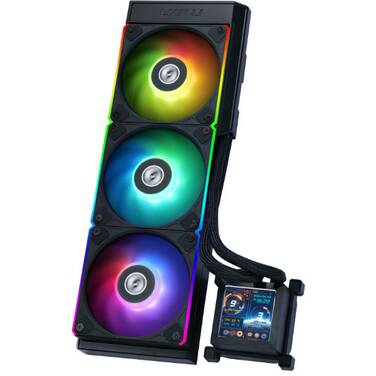 Lian Li HydroShift LCD 360RGB AIO Liquid CPU Cooler Black | CA