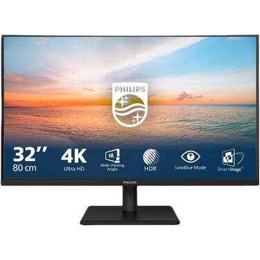 31.5" Philips 32E1N1800LA UHD 60Hz VA Monitor | Computer Alliance
