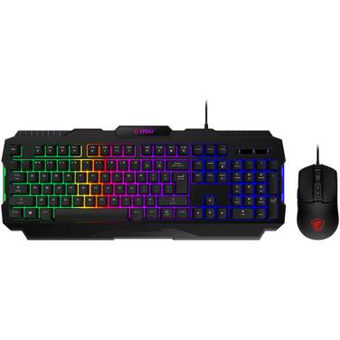 MSI FORGE GK100 COMBO Keyboard and Mouse Kit | Computer Alliance