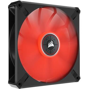 140mm Corsair ML140 LED Elite Red PWM Fan | Computer Alliance