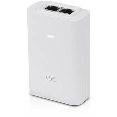 Ubiquiti POE-24-24W-G-WH 24V PoE Adapter White | Computer Alliance