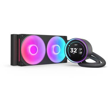 NZXT Kraken Elite 240mm RGB 2024 V2 Liquid Cooler with LCD Black | CA