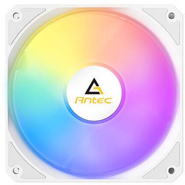 120mm Antec P12R ARGB PWM Reverse Case Fan White | Computer Alliance