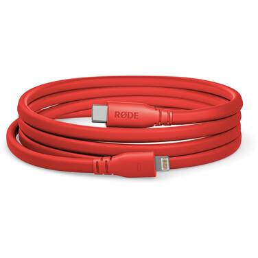1.5m RODE SC19 USB-C to Lightning Cable Red | Computer Alliance