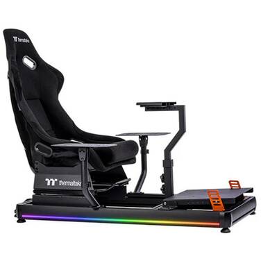 Thermaltake GF500 RGB Flight Simulator Cockpit Black | Computer Alliance