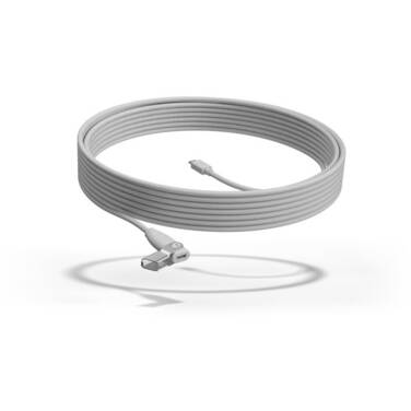 10m Logitech Rally Mic Pod Extension Cable Off-White | Computer Alliance