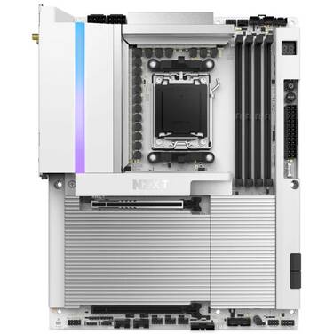 NZXT AM5 X870E N9 Wi-Fi 7 ATX DDR5 Motherboard White | Computer Alliance