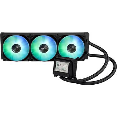 360mm ASUS AYW Gaming LC 360 ARGB CPU Liquid Cooler with Display Black | CA