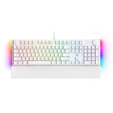 Fantech MAXPOWER II RGB Wired Clicky Mechanical Gaming Keyboard White | CA