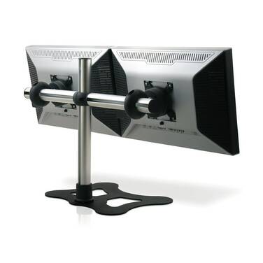 Visidec Freestanding Double Horizontal Monitor Mount | Computer Alliance