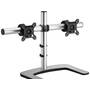 Visidec Freestanding Double Horizontal Monitor Mount | Computer Alliance
