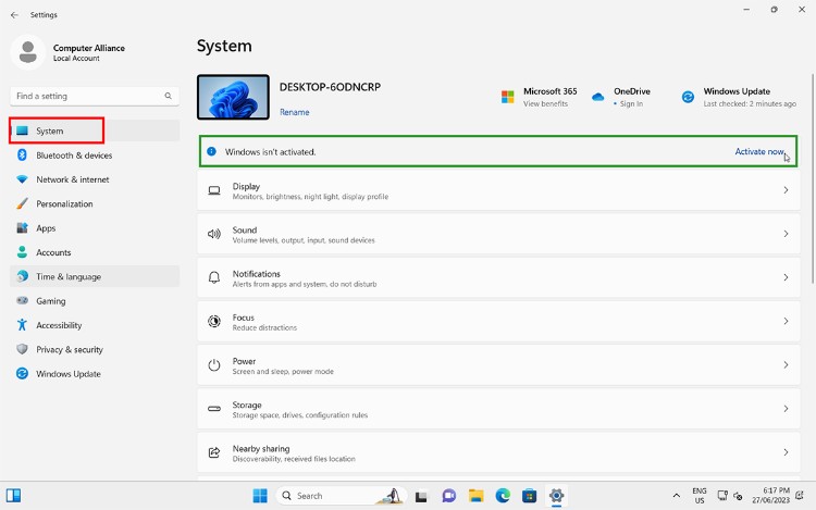 Setup your New PC | Computer Alliance