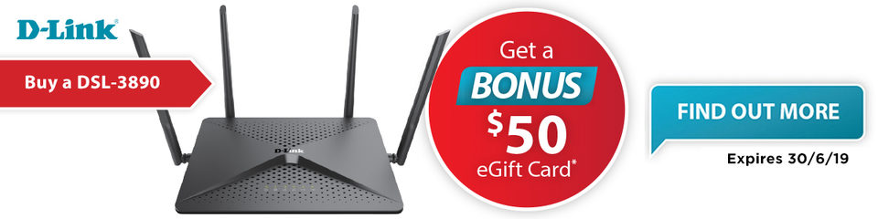 D-Link DSL-3890 ADSL2/VDSL2 Modem Gigabit Router/Dual Band Wireless ...