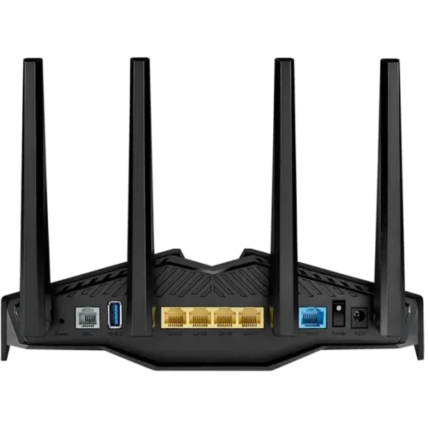 ASUS DSL-AX82U AX5400 Dual Band WiFi 6 xDSL Modem Router - Computer ...