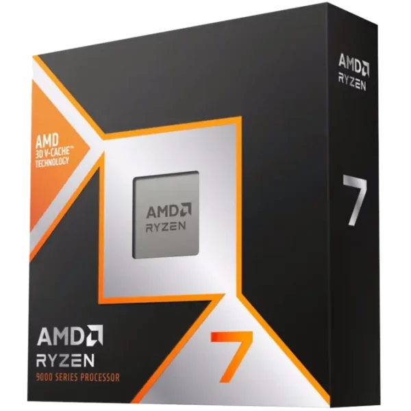 AMD AM5 Ryzen 7 9800X3D 8 Core CPU (No Cooler) 100-100001084WOF ...