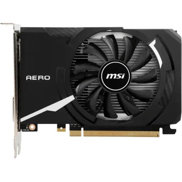 MSI GeForce GT 1030 AERO ITX 4GB DDR4 OC Mini Graphics Card - Computer ...