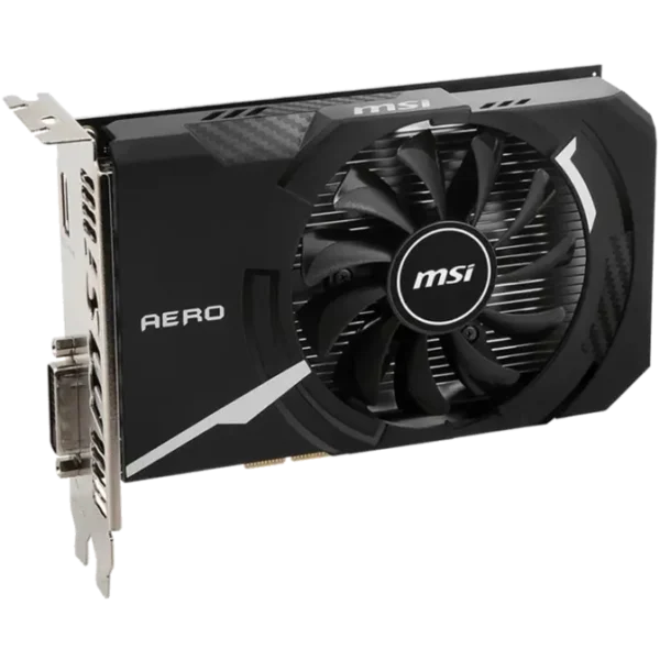 MSI GeForce GT 1030 AERO ITX 4GB DDR4 OC Mini Graphics Card - Computer ...